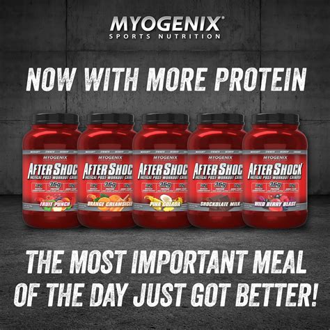 Aftershock Recovery™ Myogenix Sports Nutrition