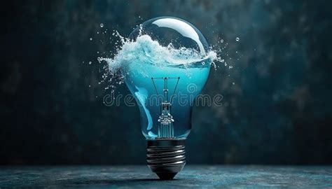 Saving Water Light Stock Illustrations 2306 Saving Water Light Stock