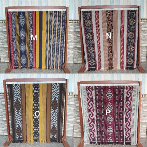 Jual Kain Batik Tenun Ethnic Motif Nusantara Tenun Asli Shopee Indonesia