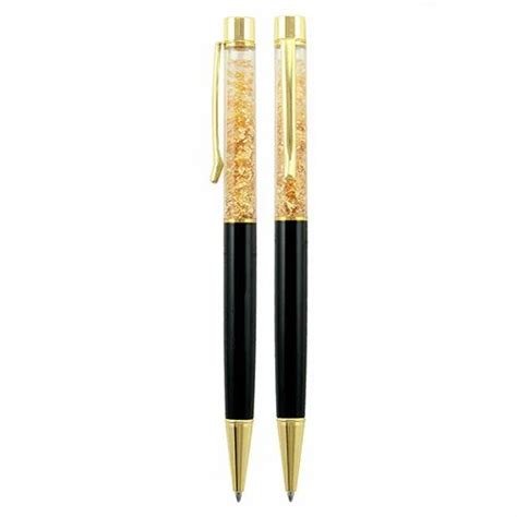 Gold Flake Ball Pen Zari At ₹ 55piece Gold Pen In Mumbai Id