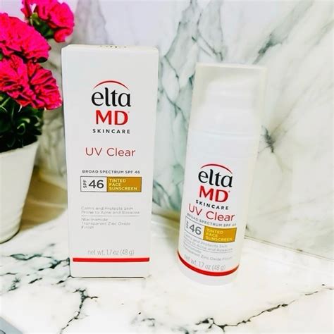 Eltamd Skincare Elta Md Uv Clear Tinted Face Sunscreen Spf 46