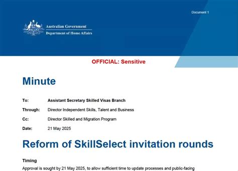 Subclass 189 Occupation Tiers List Foi Source