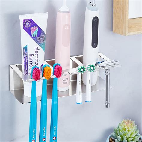 Toothbrush Holders Wall Mounted Electric Toothbrush Holder