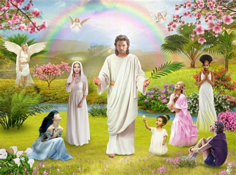 God Angel The Apparition Of Jesus Christ Digitale Kunst Door Radiy