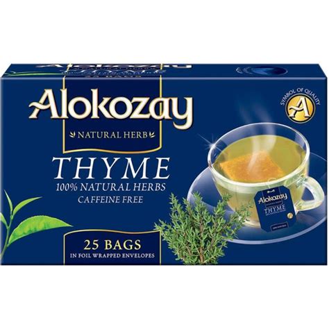 Buy Alokozay Herbal Tea Thyme Zataar Pkt 25pcs Online Aed13 From Bayzon