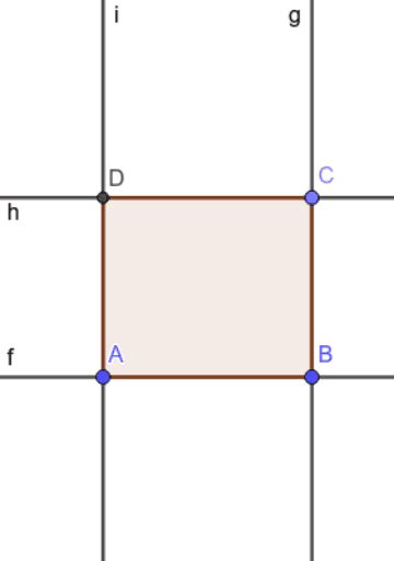 Construct Rectangle Geogebra