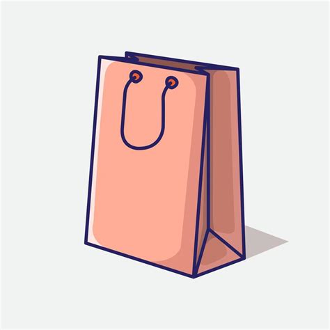 Illustration Paper Bag Design Paper Bag Paper Bag Fashion Cartoon
