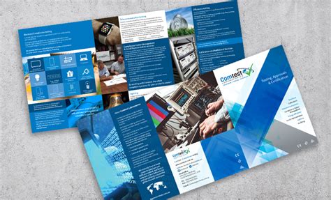 Brochure Design Comtest Laboratories Batdesign