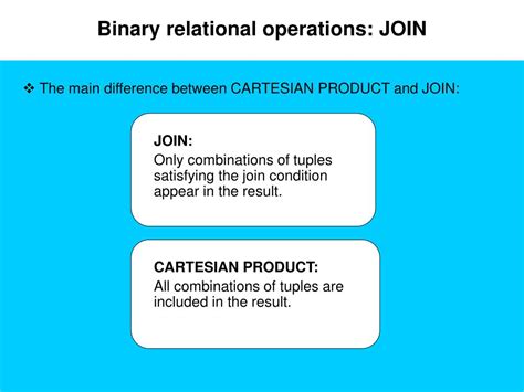 Ppt พีชคณิตแบบสัมพันธ์ Relational Algebra Powerpoint Presentation