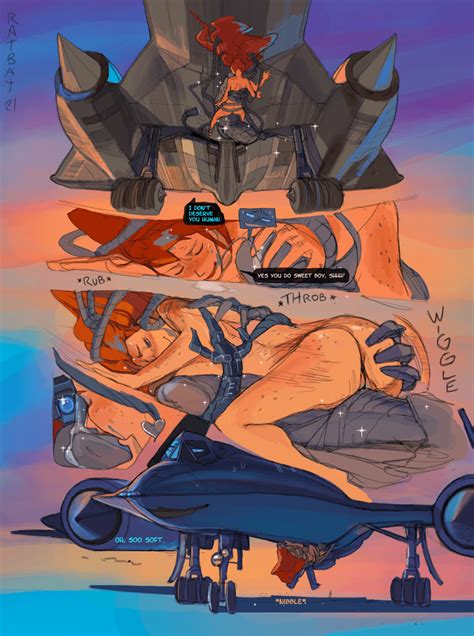 Rule 34 Aircraft Belly Riding Blue Eyes Blush Bound Comic Duo Female