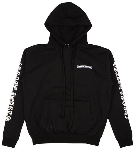 Buy Chrome Hearts Script Logo Hoodie Black 1383 100000106sclh Blac