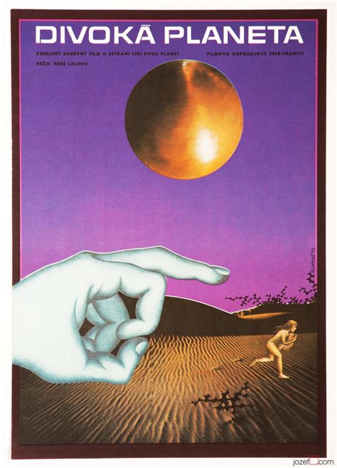 Movie Poster Fantastic Planet Alexej Jaros 70s Sci Fi Cinema Art