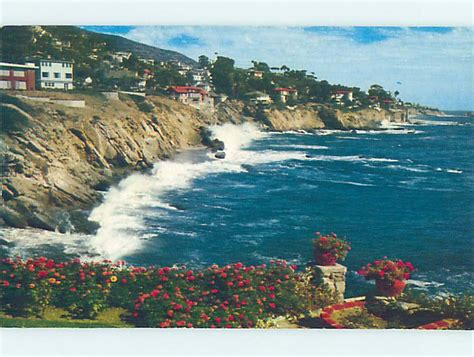 Pre 1980 Panoramic Laguna Beach Near Newport And Anaheim And Huntington