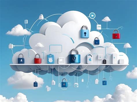 Premium Ai Image The Concept Of Data Storage In The Cloud Which