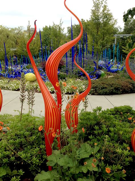 Chihuly Garden And Glass Exhibition At Seattle Center Washington