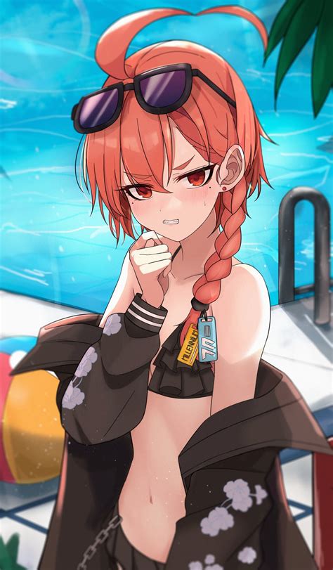 Neru Fan Art Is Rare Even Rarer Said Fanart Is Swimsuit Mochijun2743 Rbluearchive