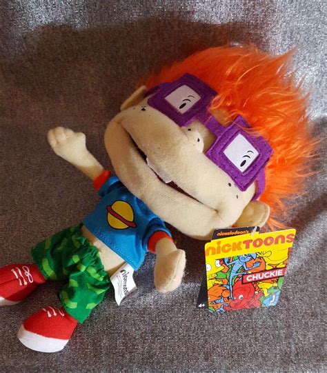 Nicktoons Rugrats Chuckie 10 Plush New 1845231661
