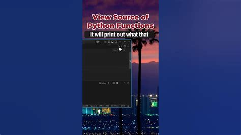 Inspect Python Code Definition Easily In Code Using Inspect Module Get