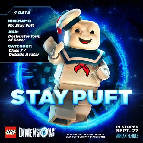 Ghostbusters Stay Puft Lego
