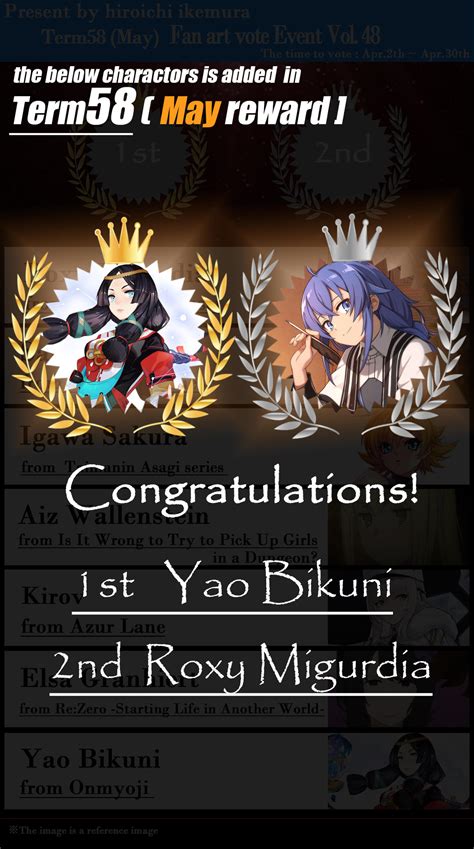 Term58may Fan Art Vote Event Vol48 Result By Ikemura Hiroichi On