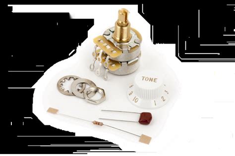 Fender Tbx Treble Bass Expander Tone Control Potentiometer Kit Gold