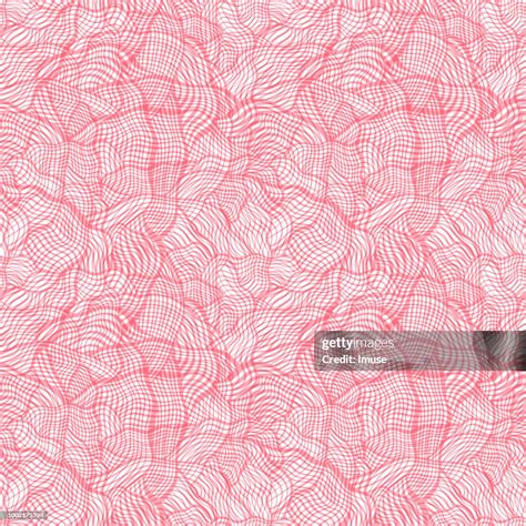 Seamless Pattern With Wavy Scale Texture High Res Vector Graphic