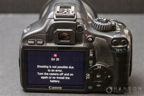 Hanson Photo • Design Canon 550dt2i Shutter Replacement Overview