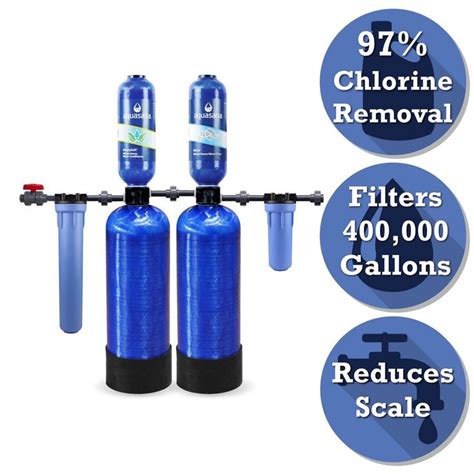 Aquasana Rhino Series 6 Stage 400 000 Gal Whole House Chloramine Water