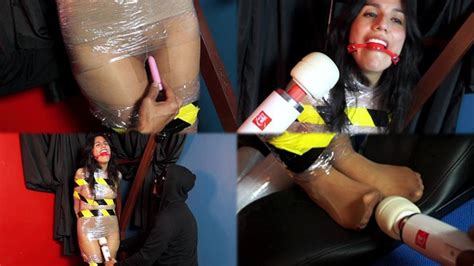 Part Ii Hot And Danger Wrapped And Masturbated By The Magic Wand And Naughty Bullet Mov