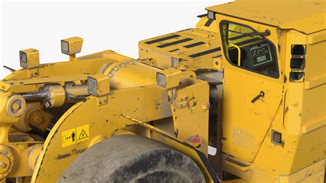 Mining Loader Dirty 3d Model 139 3ds Blend C4d Fbx Max Ma Lxo
