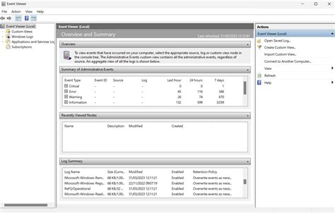 how to use the system and security logs to fix common issues in windows 10