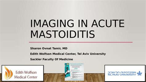 Pdf Imaging In Acute Mastoiditis