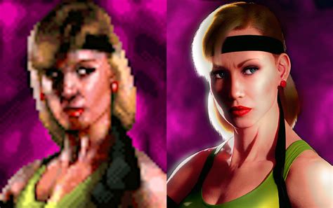 Sonya Blade Mk1 Select Screen By Zabzarock On Deviantart