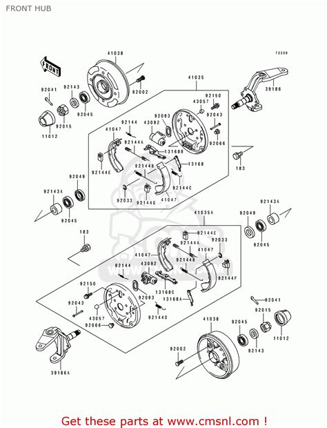 410351281 Panel Assy Brakefrr Kawasaki Buy The 41035 1281 At Cmsnl