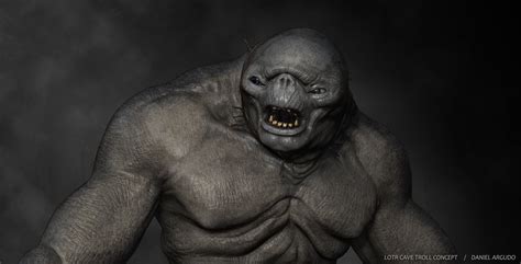 Daniel Argudo Villalba Lotr Cave Troll Sculpture Concept