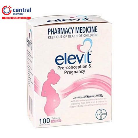 Thuốc Elevit Pre Conception And Pregnancy Bổ Sung Vitamin Khoáng Chất