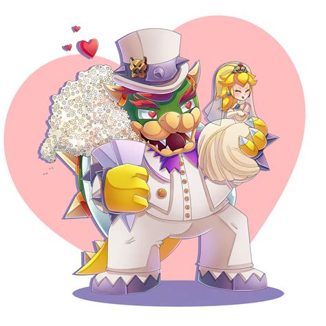 Peach Y Bowser Boda At Lucy Dean Blog