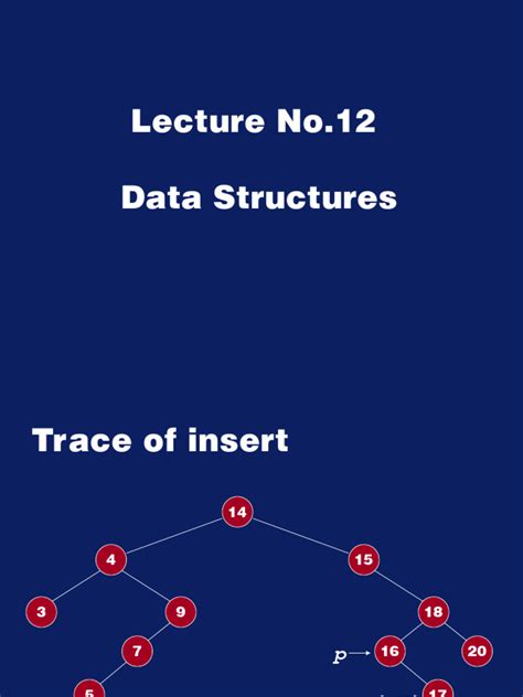 Lecture 12 Pdf Computer Programming Algorithms And Data Structures