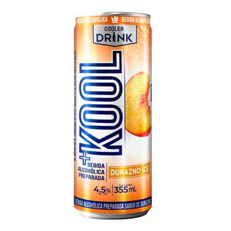 Bebida Alcohólica Preparada Kool Durazno Ice 355 Ml Soriana