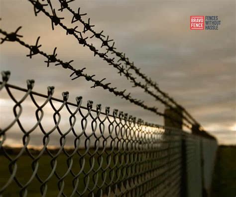 Barbed Wire Fence Design
