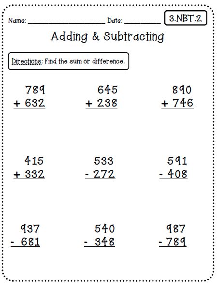 3rd Grade Common Core Math Worksheets Common Core Math Practice