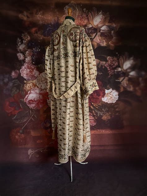 Kantha Silk Robe Unique Dressing Robes Created From Vintage Textiles