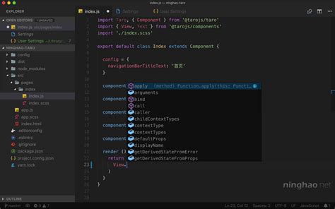 配置 Vscode Emmet 支持 Jsx 缩写《 Taro 框架:创建微信小程序 》 宁皓网 配置 Vscode Emmet 支持 Jsx 缩写《 Taro 框架:创建微信小程序 》 宁皓网