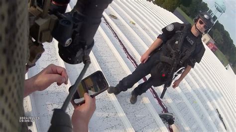 New Body Cam Video Shows Start Of Investigation Into Trump Shooter