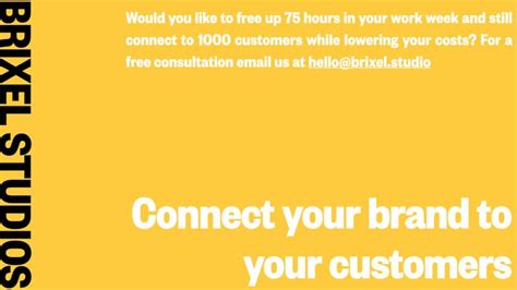 Hey Friends If You Know Anyone That Might Find This Useful Get Them To Email Hellobrixel