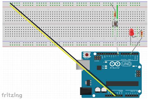 C Why Doesn T The LED Turn On In This Circuit Arduino Stack Exchange