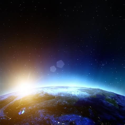 Premium Photo Planet 3d Rendering Scene