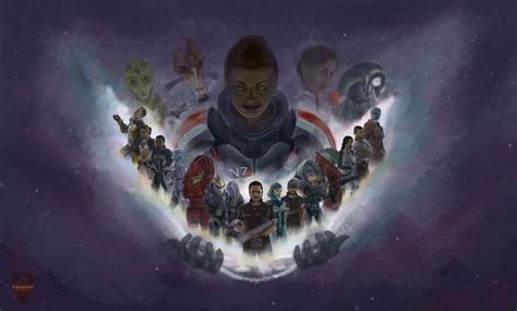 Pin By High Gamer Cz On Mass Effect Mass Effect Art Anime Funny