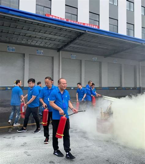 开展消防演练 提升应急能力——园区企业中通快递西北分拨中心组织消防演练 园区要闻 西安汽车零部件产业园