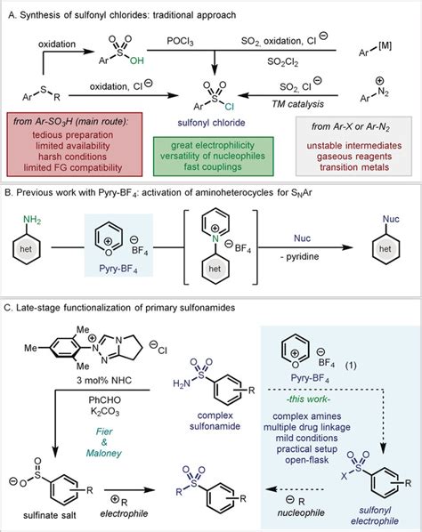 Selective Late‐stage Sulfonyl Chloride Formation From Sulfonamides